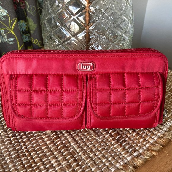 lug | Bags | Lug Brand New Red Nylon Wallet | Poshmark